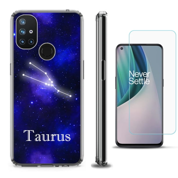 Shockproof Bumper Phone Case for OnePlus Nord N10 5G, with Tempered ...