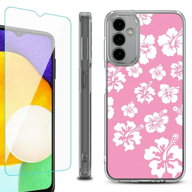 Shockproof Bumper Phone Case for Samsung Galaxy A14 5G, with Tempered Glass Screen Protector, by ...