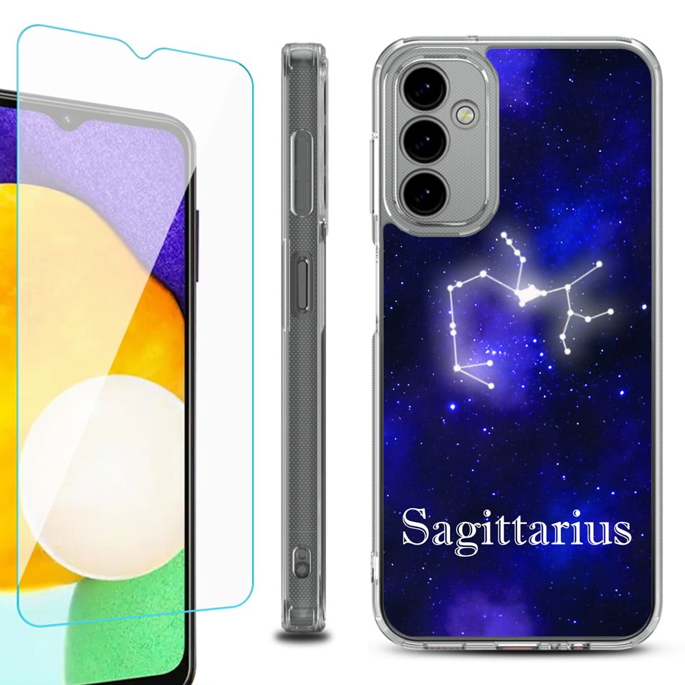 Shockproof Bumper Phone Case for Samsung Galaxy A14 5G, with Tempered ...