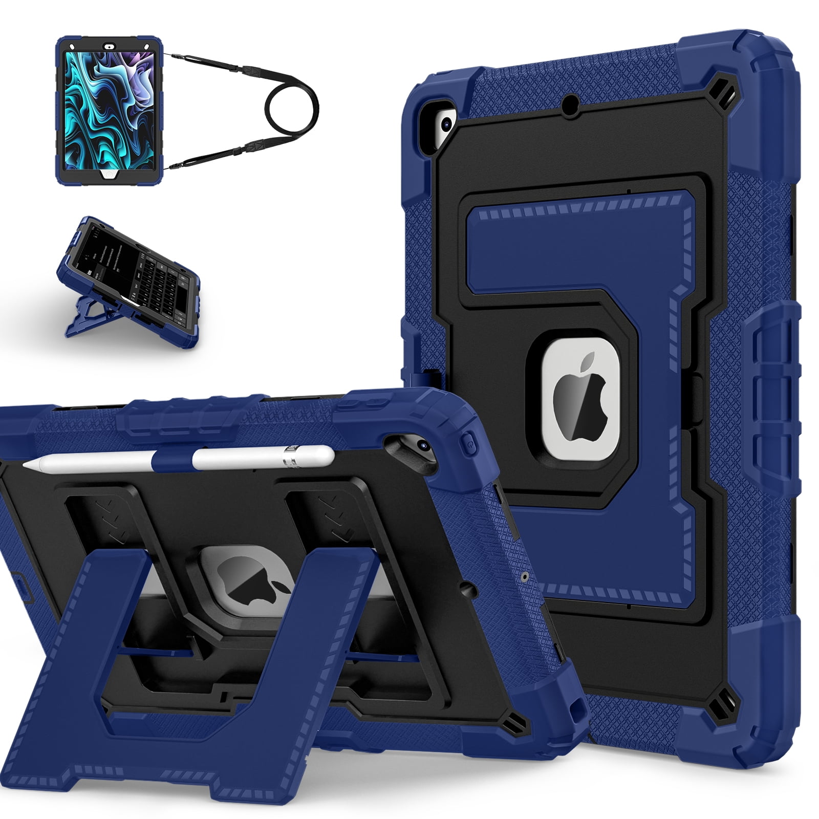 Shockproof Case For iPad 9th/8th/7th Gen 10.2"(2021/2020/2019),With ...