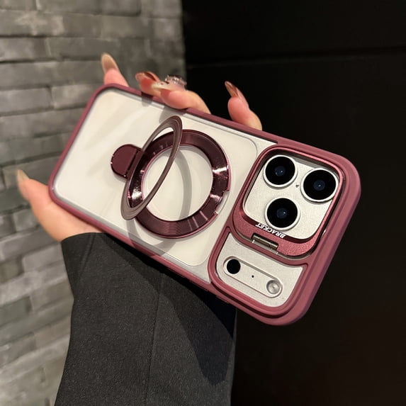 Shockproof Case For iPhone 17 Compatible with MagSafe, Built-in Camera ...