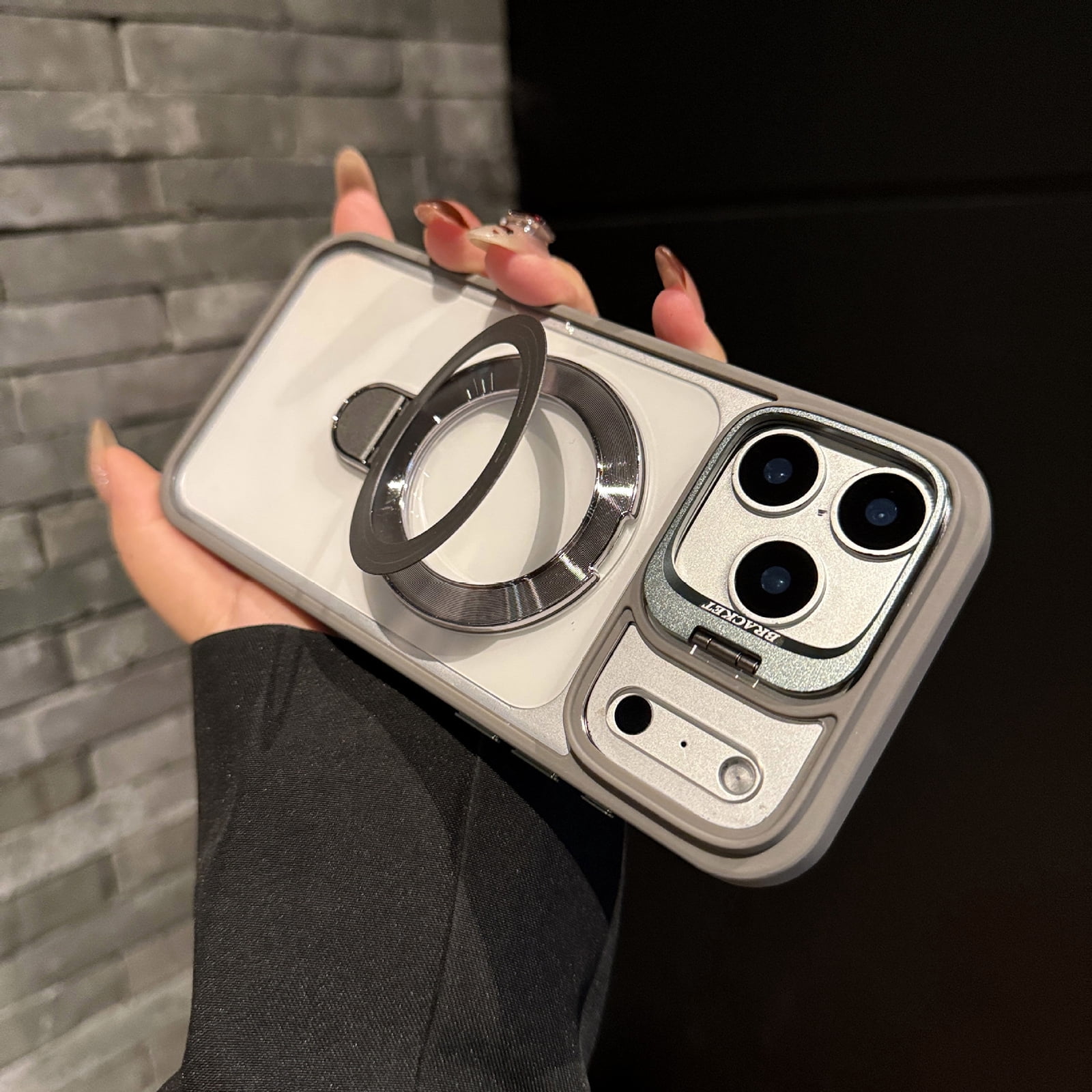 Shockproof Case For iPhone 17 Pro Compatible with MagSafe, Built-in ...