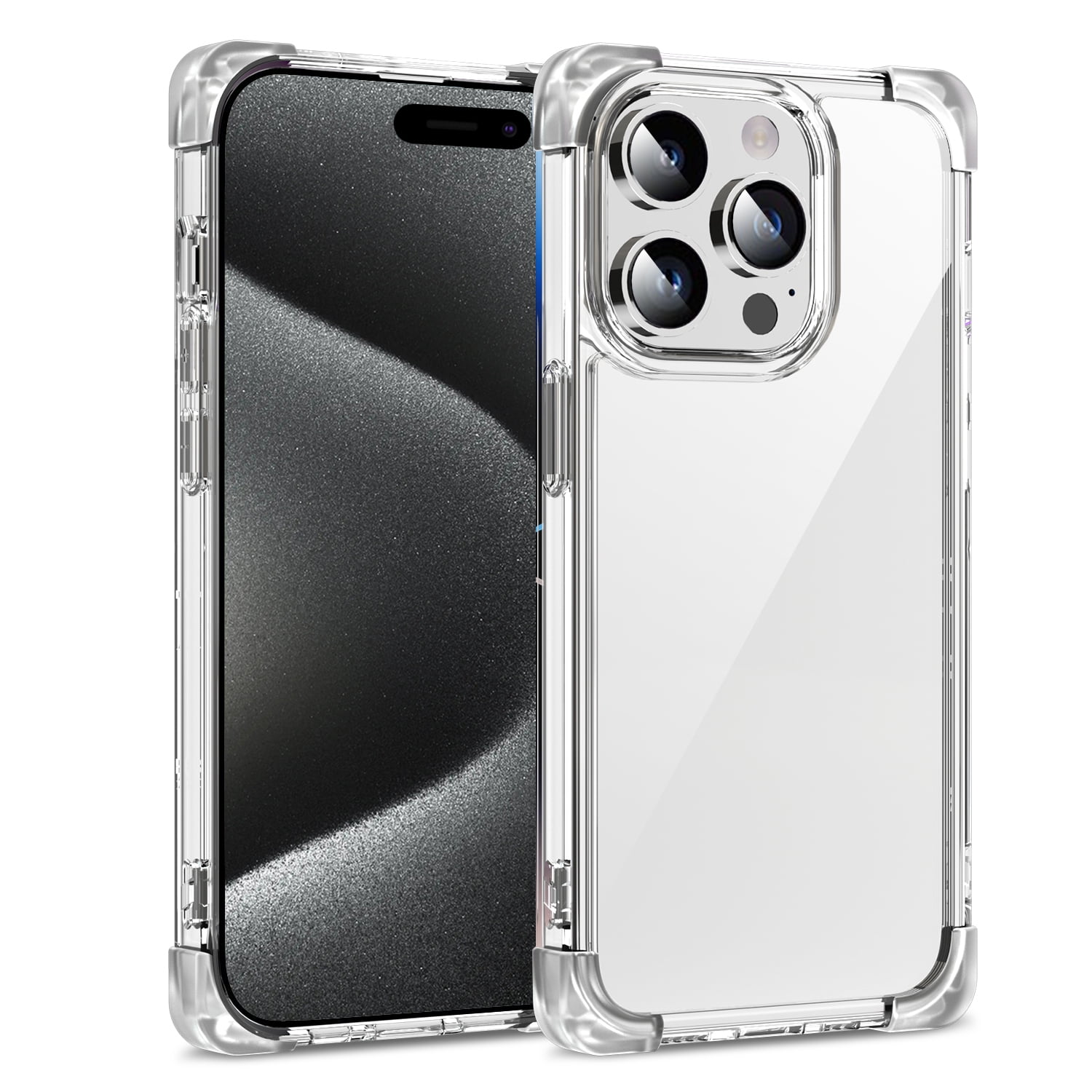 Shockproof Clear Designed for iPhone 11 Pro Max, [Camera & Screen ...