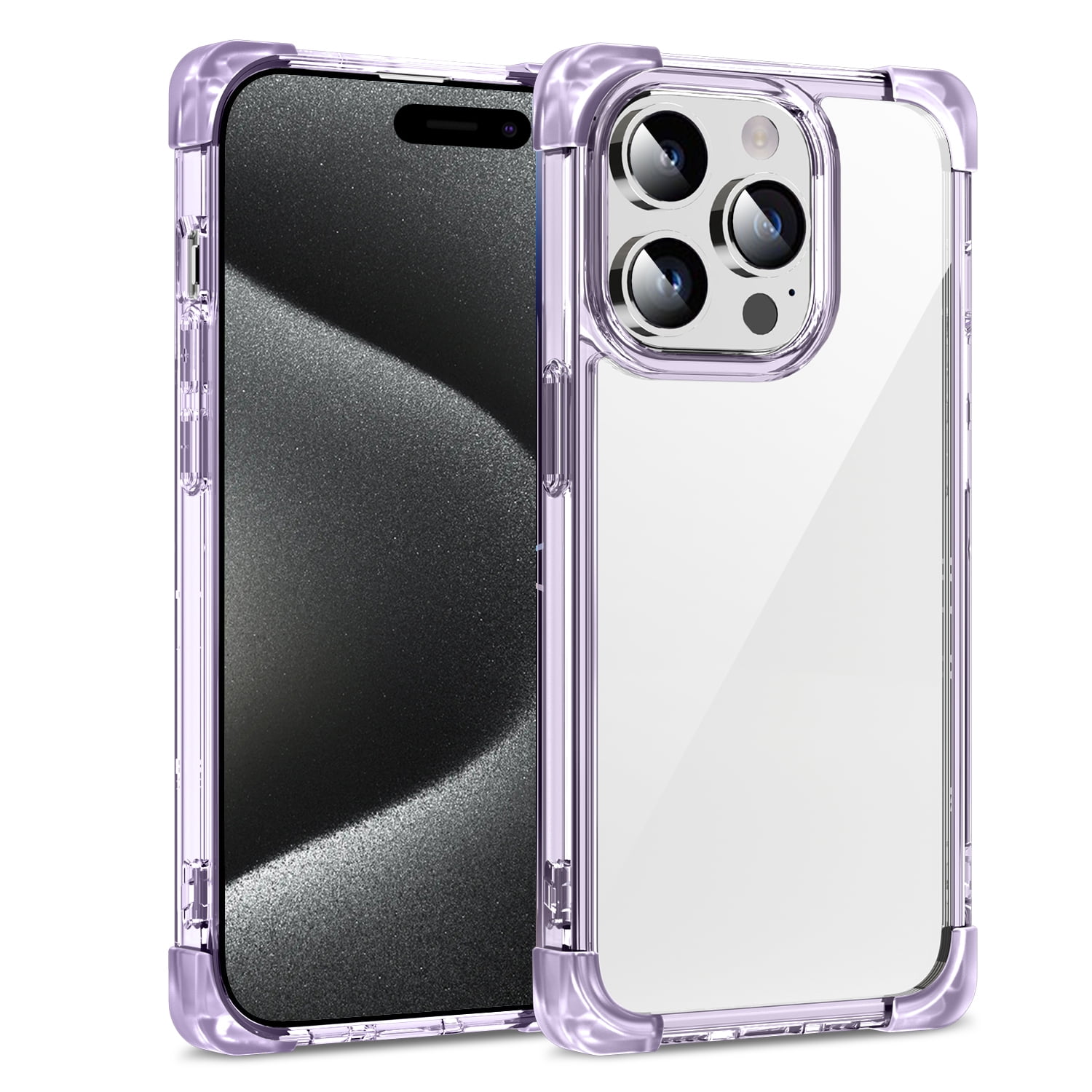 Shockproof Clear Designed for iPhone 12 Pro Max, [Camera & Screen ...