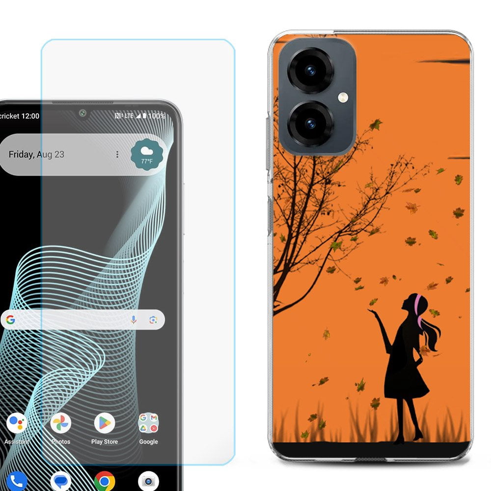 Shockproof Phone Case for Cricket Icon 2026, with Screen Protector, by ...