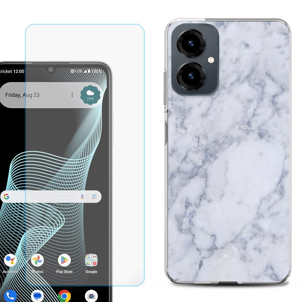 Shockproof Phone Case for Cricket Icon 2026, with Screen Protector, by ...