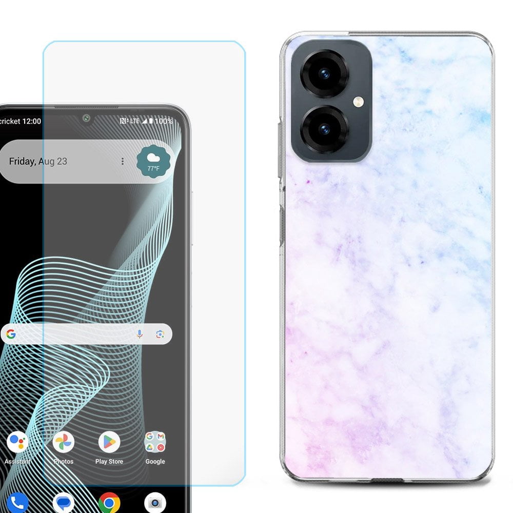 Shockproof Phone Case for Cricket Icon 2026, with Screen Protector, by ...