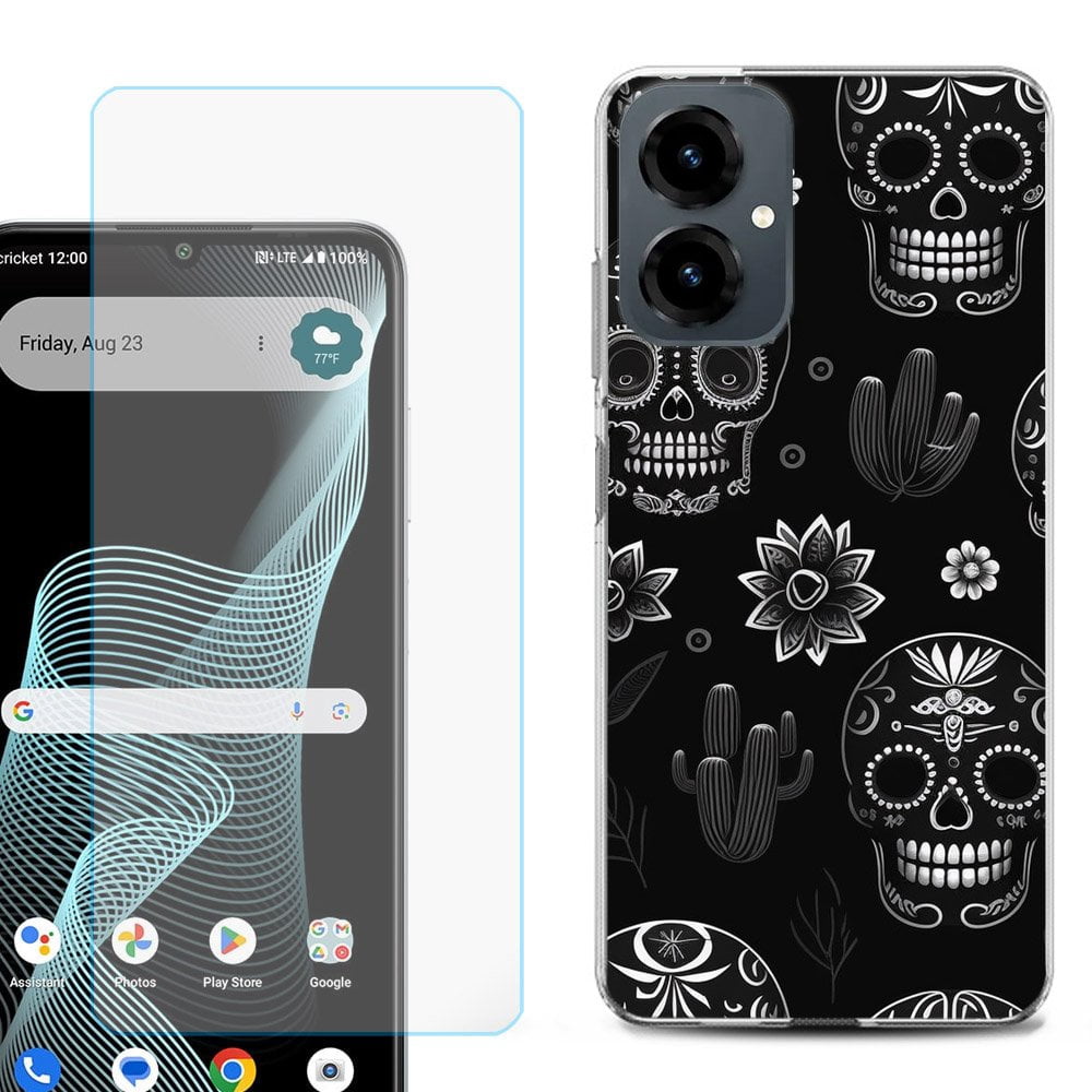 Shockproof Phone Case for Cricket Icon 2026, with Screen Protector, by ...