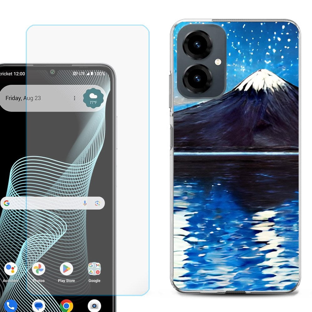 Shockproof Phone Case for Cricket Icon 2026, with Screen Protector, by ...