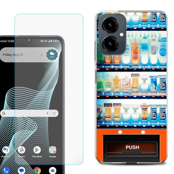 Shockproof Phone Case for Cricket Icon 2026, with Screen Protector, by ...