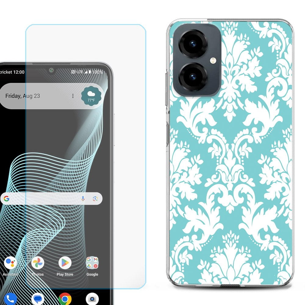 Shockproof Phone Case for Cricket Icon 2026, with Screen Protector, by ...