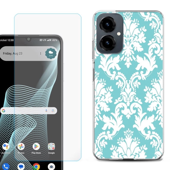 Shockproof Phone Case for Cricket Icon 2026, with Screen Protector, by ...