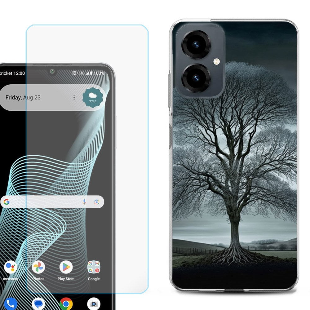 Shockproof Phone Case for Cricket Icon 2026, with Screen Protector, by ...