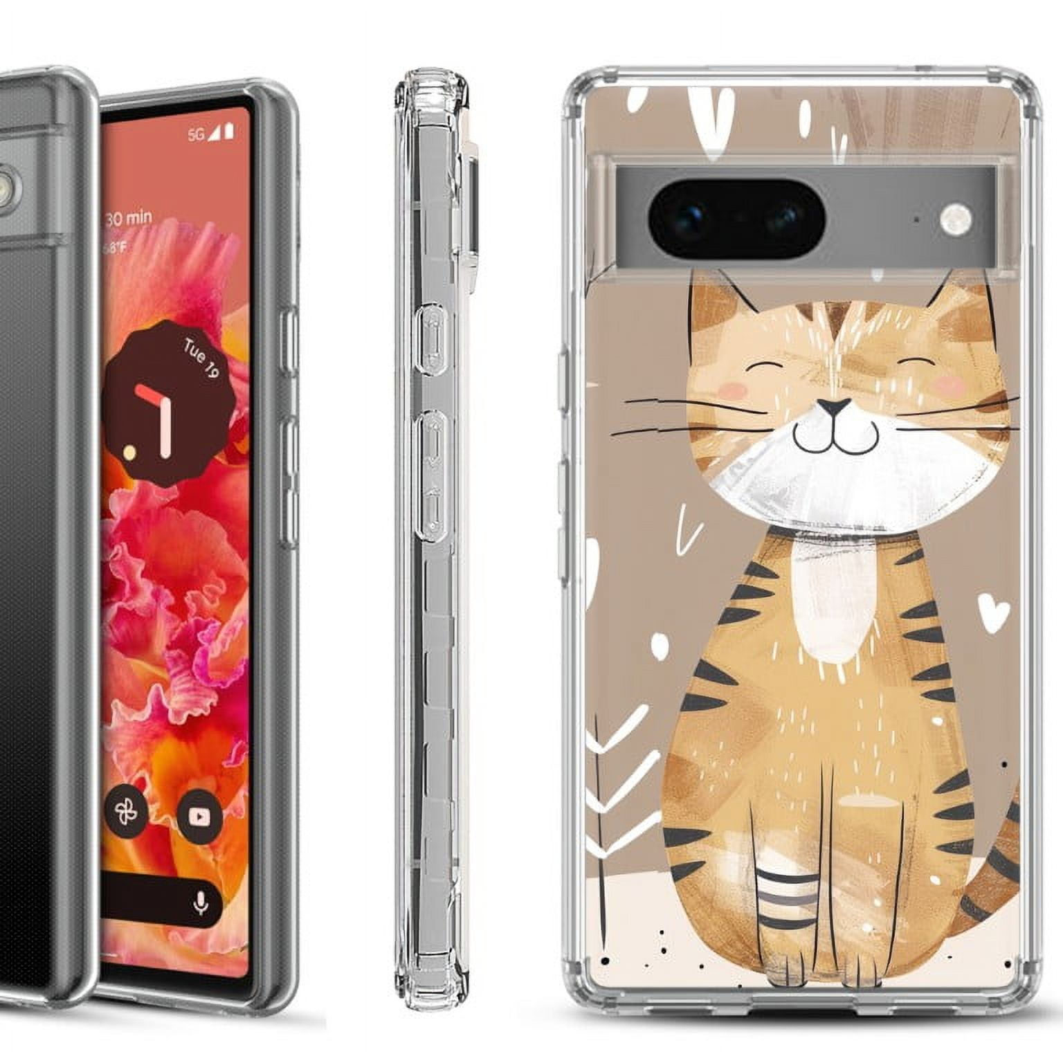 Shockproof Phone Case for Google Pixel 8a 5G, Hybrid Case Cover, by ...