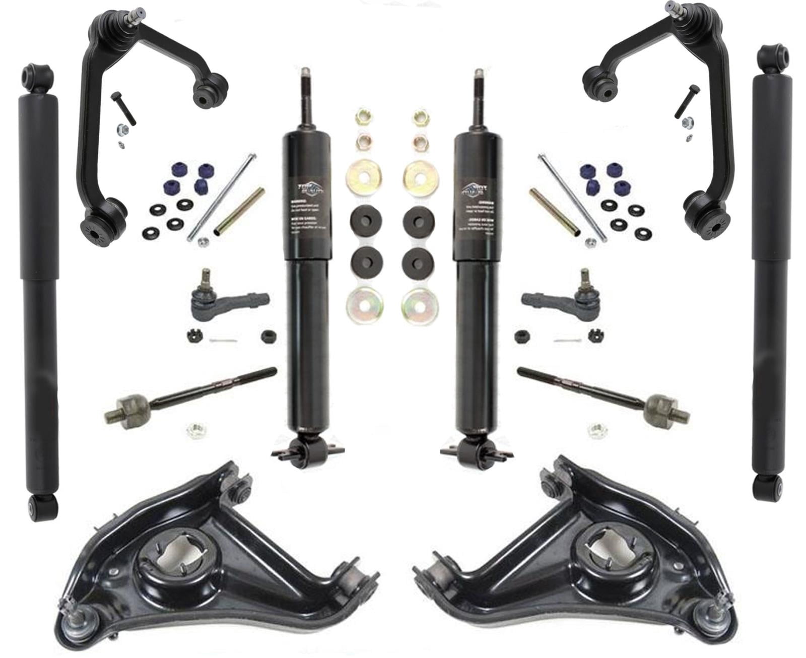 Shocks Control Arms Sway Rods Fits Ford Ranger 98-04 Rear Wheel Drv ...