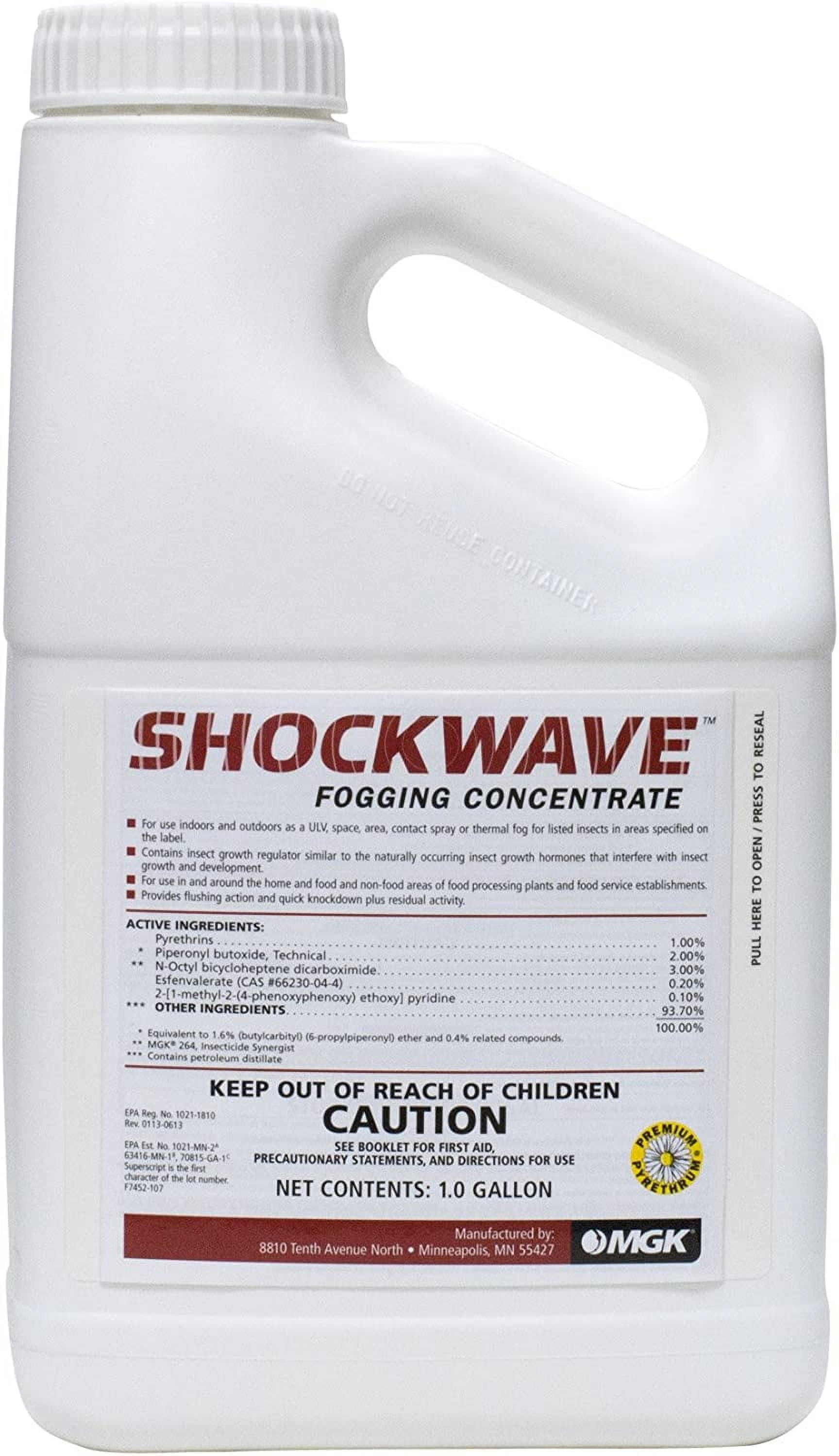 Shockwave Fogging Insecticide Concentrated - Contains Insect Growth ...