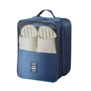 WalterDrake Vinyl Shoe Storage Travel Bag with Zipper, Holds Up to 8 ...