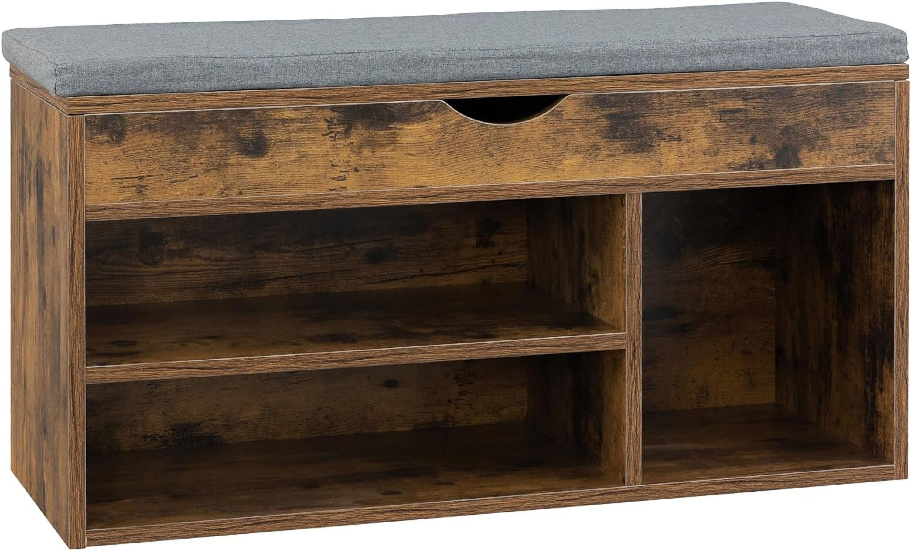 Shoe Bench with Storage, Entryway Bench with Shoe Storage, Shoe Rack ...