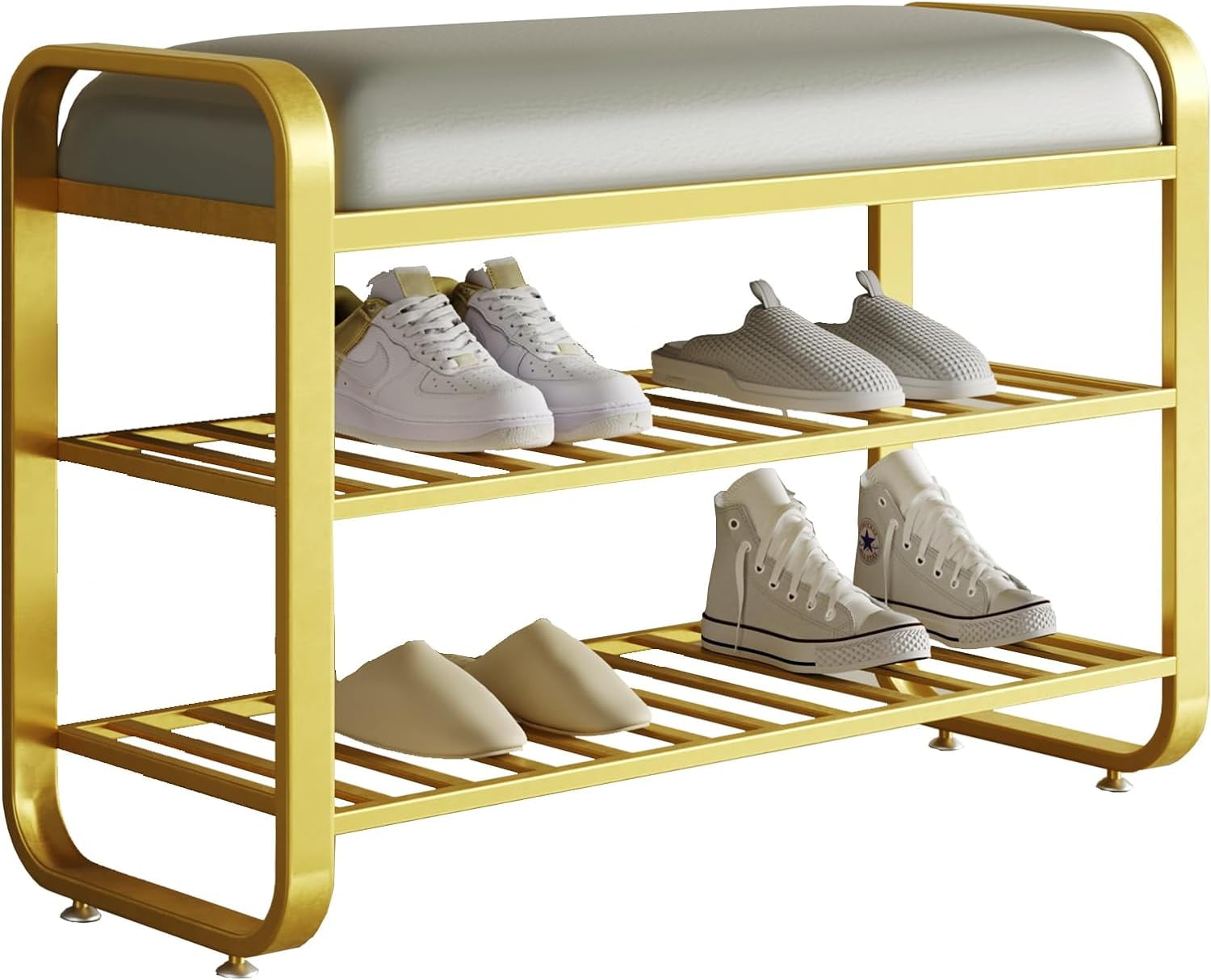 Shoe Bench,entryway Bench with Shoe Storage,Modern Shoe Rack Bench with ...