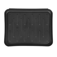 All Weather Boot Tray - Small Water Resistant Plastic Utility Shoe Mat ...
