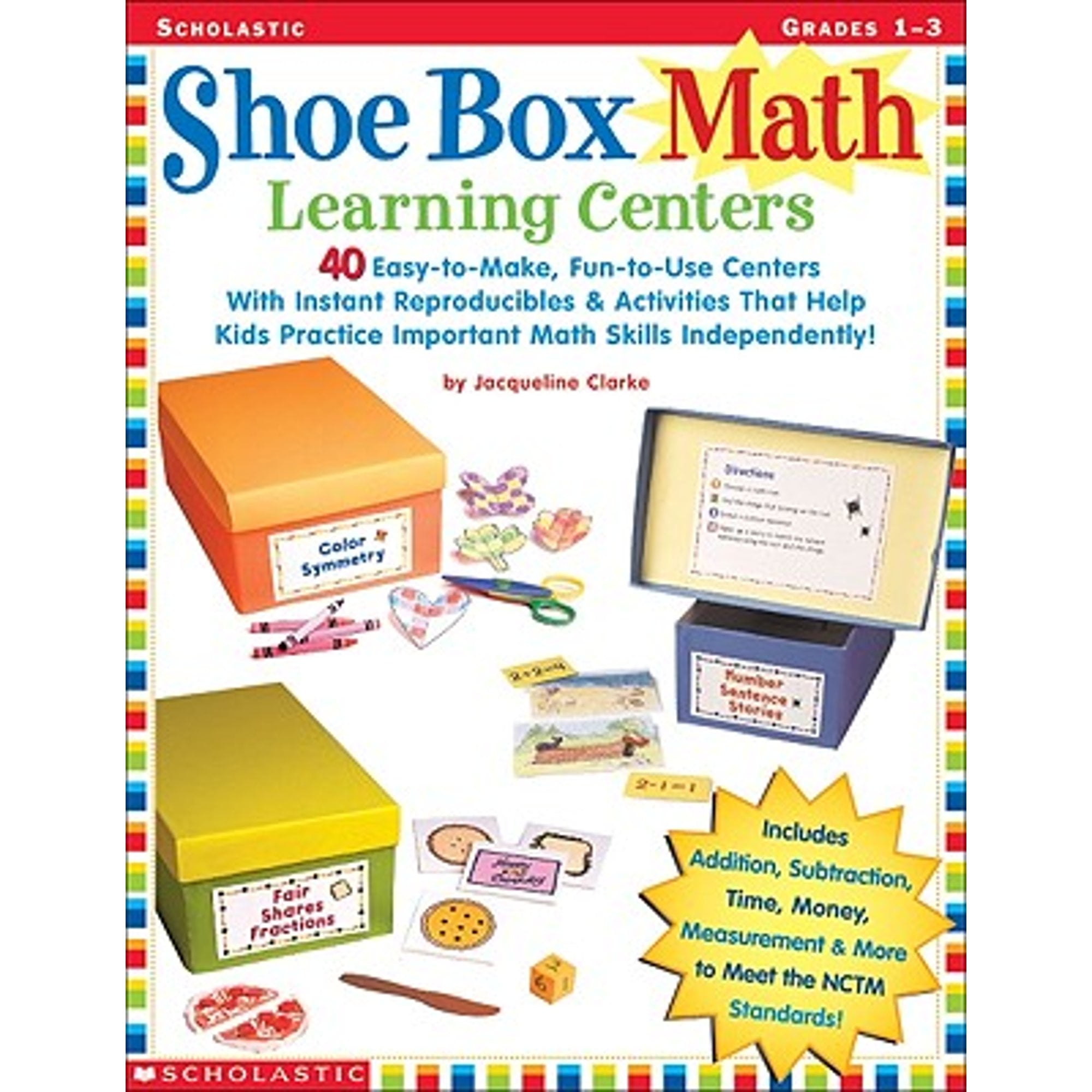 Shoe Box Math Learning Centers : Forty Easy-to-Make, Fun-to-Use Centers ...