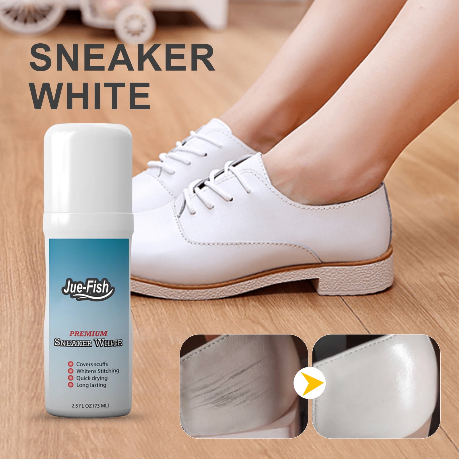 Shoe Brightening Cleaning Agent For Removing Yellow Edges And Staining ...