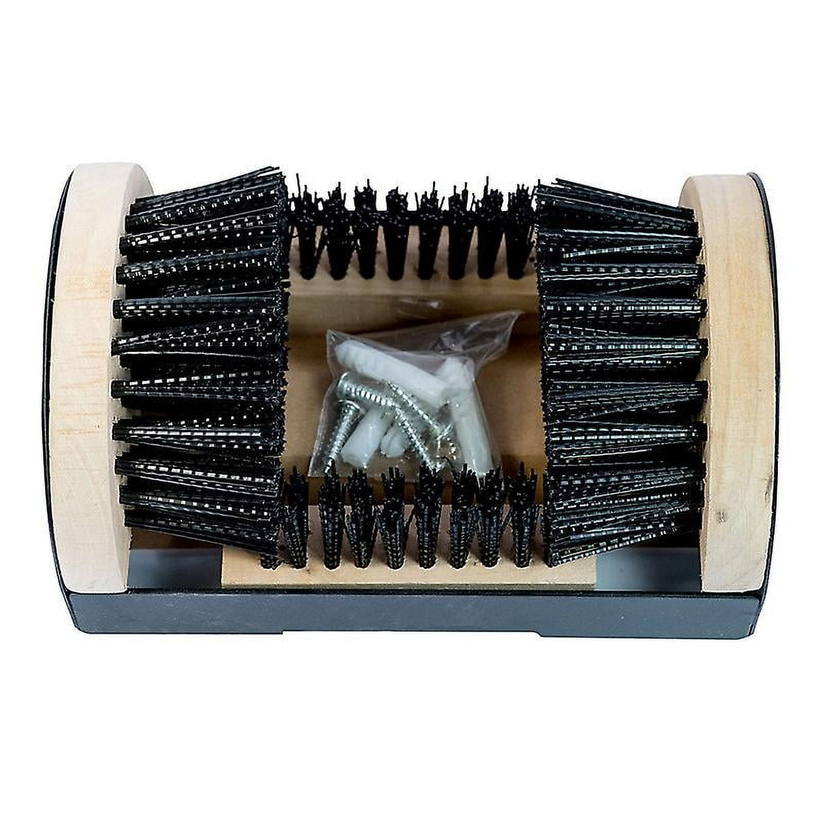 Shoe Brush, All Around, Boot Scraper, Outdoor, Heavy Duty Bristles ...