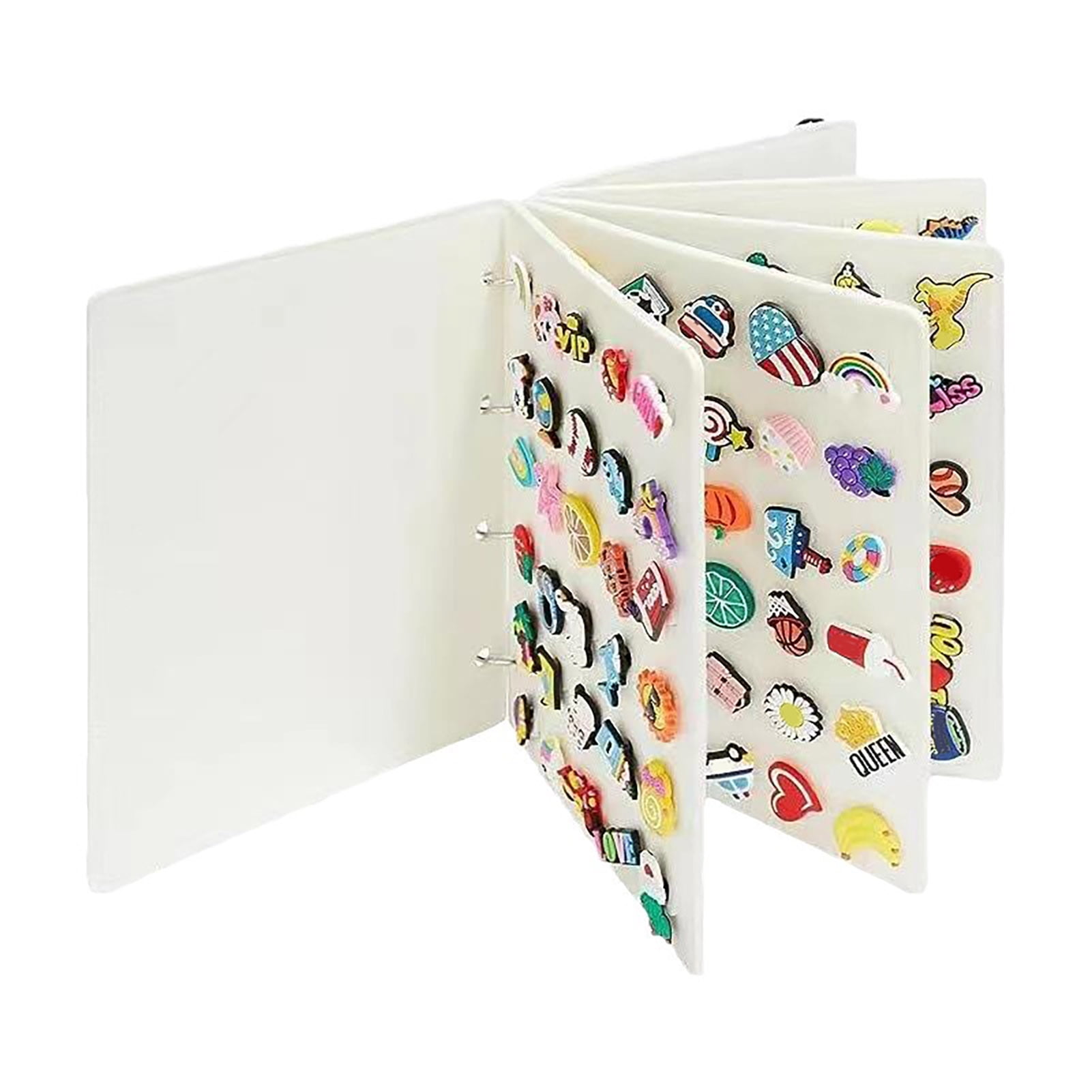 Shoe Buckle Storage Organizer with Removable Pages Portable Size Easy ...