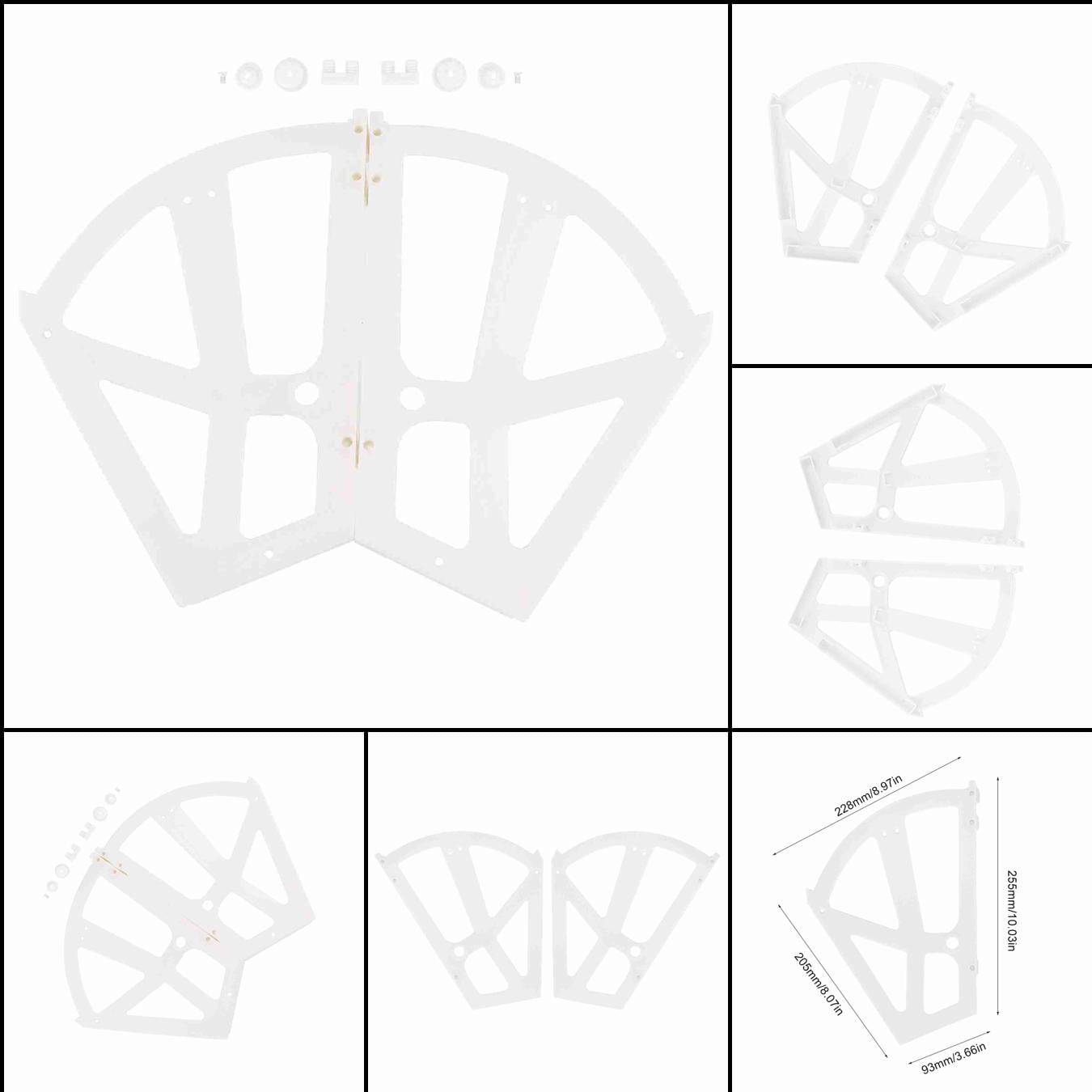 Shoe Cabinet Hinges - Flexible ABS Plastic Rack Accessory For Easy ...