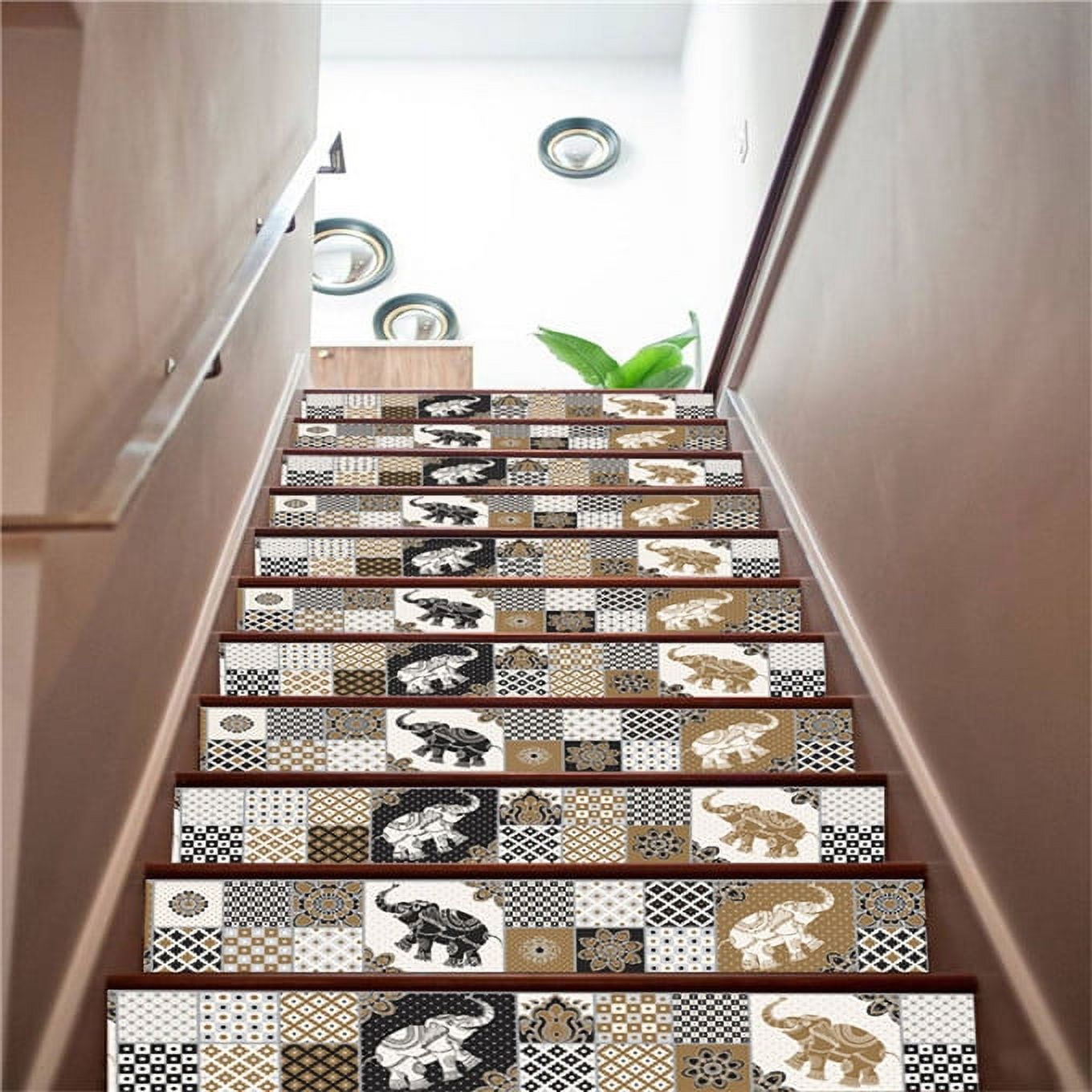 Shoe Cabinet Stairs Sticker For Home Corridor Steps Renew Stair Decal ...