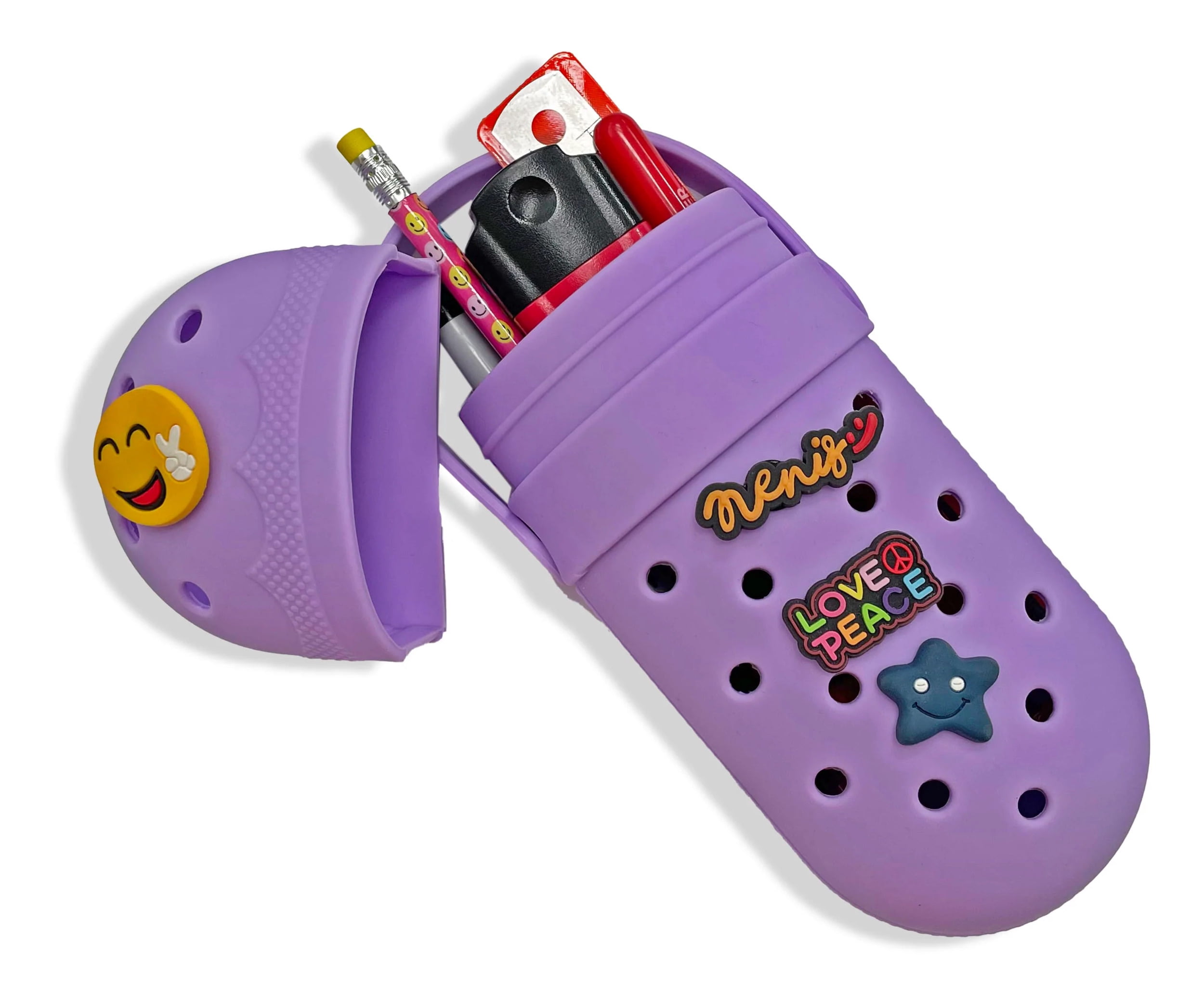 Shoe Charms Pencil Case - Walmart Business Supplies