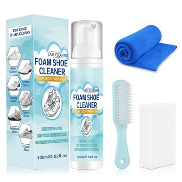 FoamZone FZ150 Shoe Cleaner Kit, Water-Free, For Leather & Suede ...