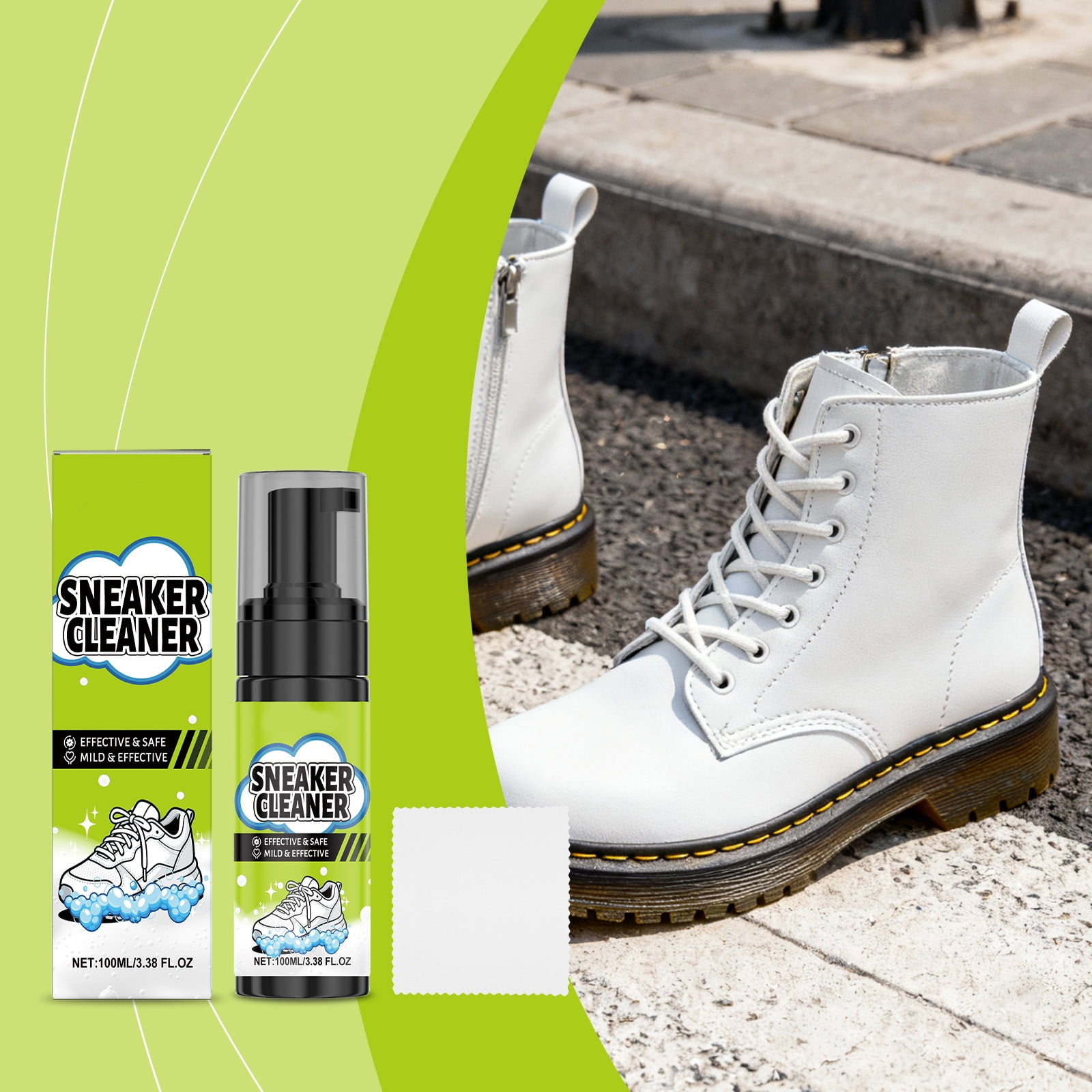 Shoe Cleaner, Sneaker Cleaner Foam for Removing Stains and Dirt, Shoe ...