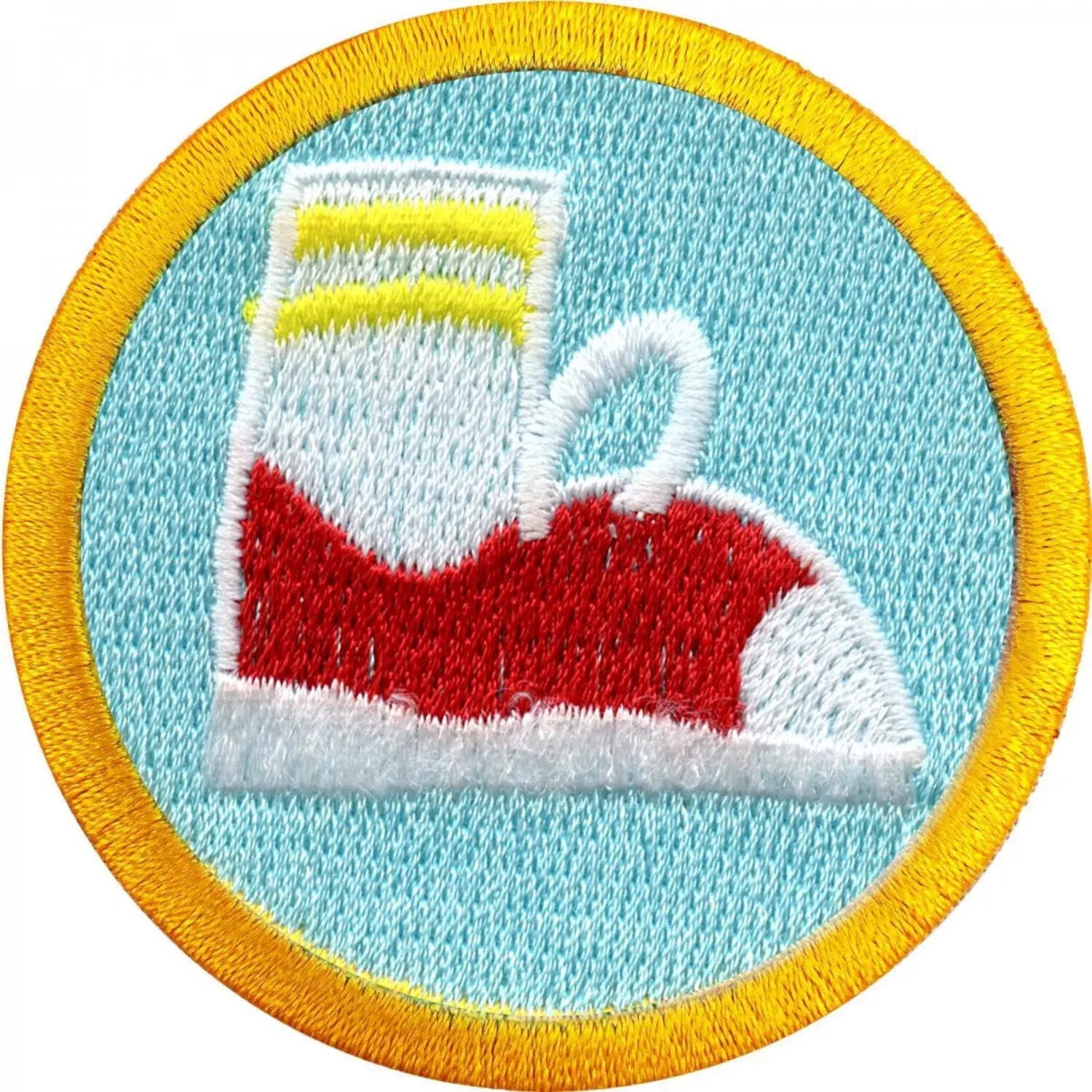 Shoe Cleaning Merit Badge Embroidered Iron-on Patch - Walmart.com