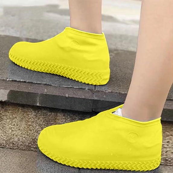 Shoe Cover - Unisex Silicone Overshoes for Rain Day Roads Non ...