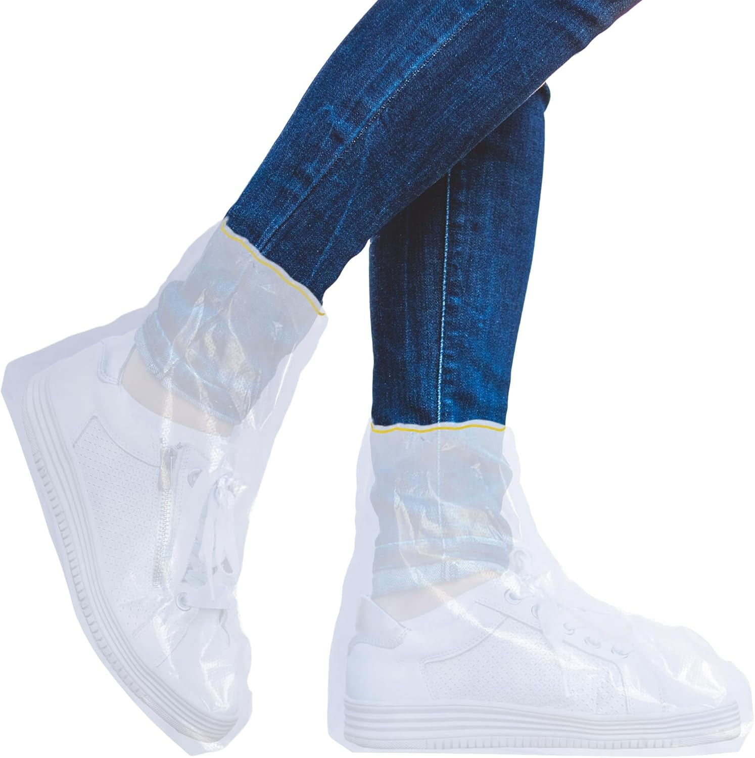 Shoe Covers for Rain Disposable - Waterproof Plastic Clear Heavy Duty ...