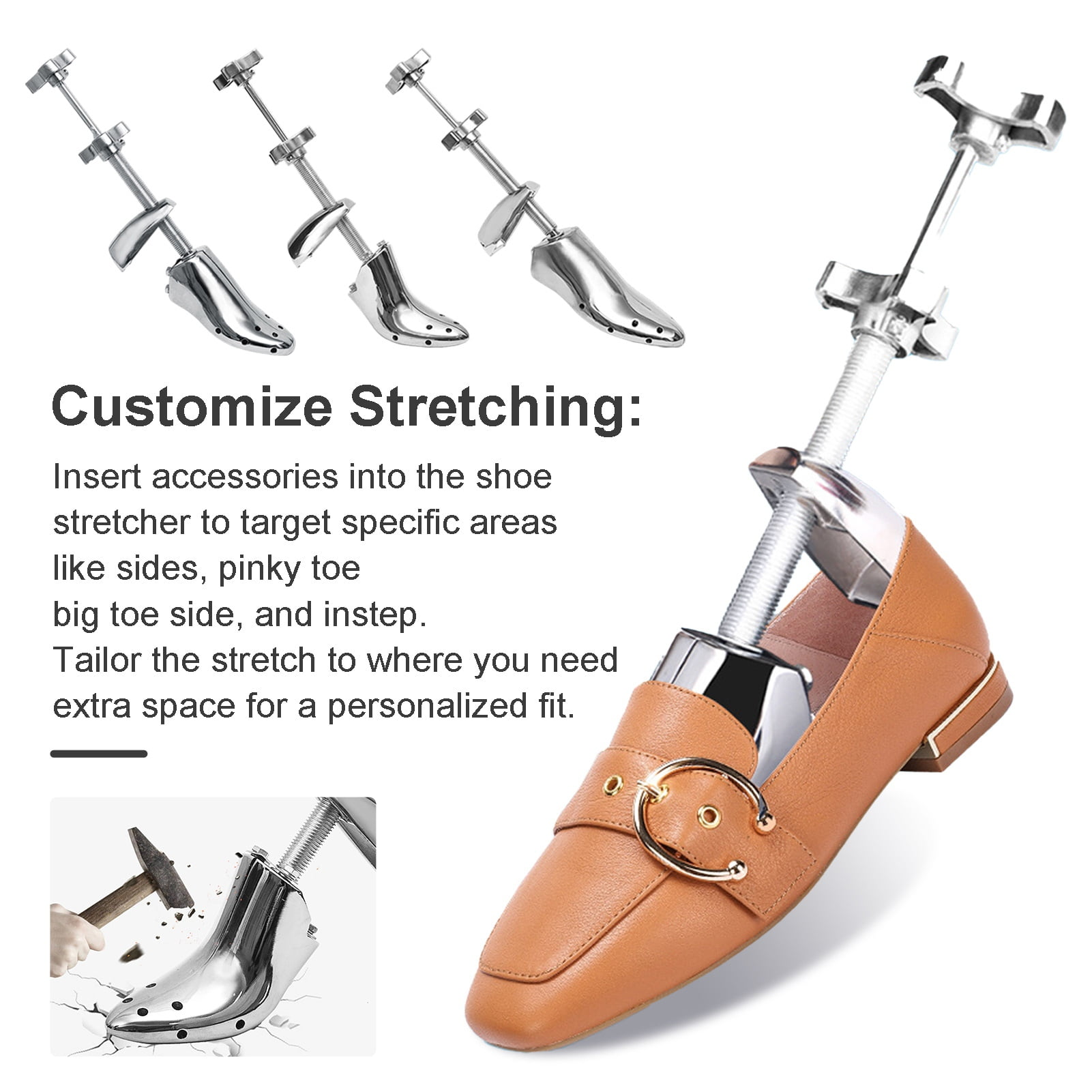 Shoe Expander for Wide Feet - Adjustable Shoe Stretcher Relieve ...
