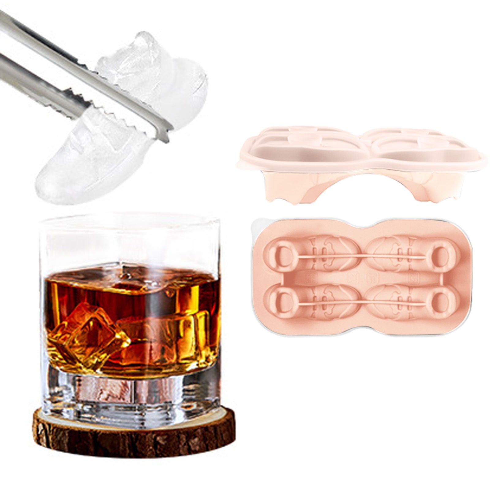 Shoe Ice Cube Mould Cute Ice Cube Mould Shoes Shapes Ice Cube Tray ...