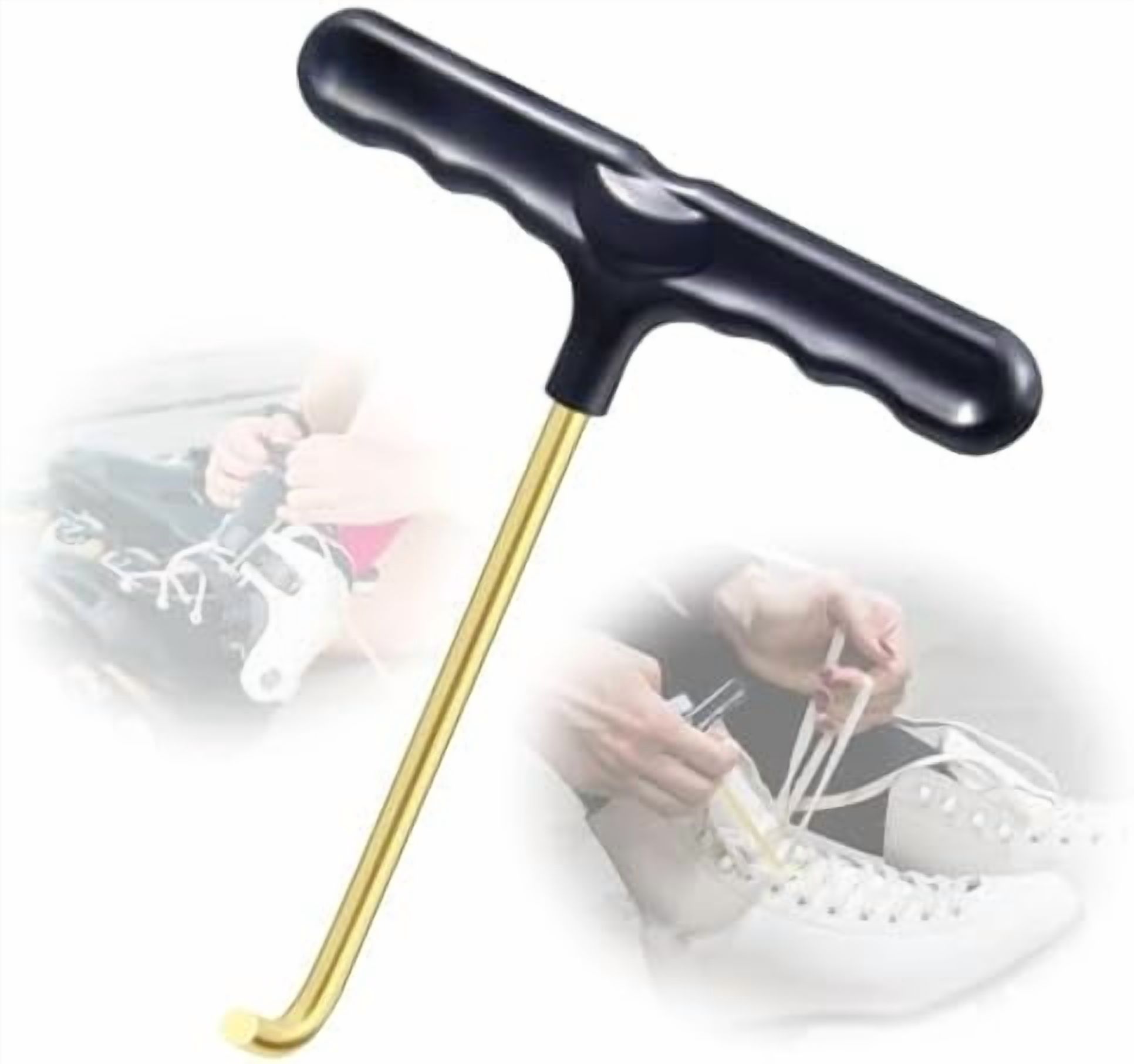 Shoe Lace Tightener Stainless Steel for Ice-Skates Figure Skates Boots ...