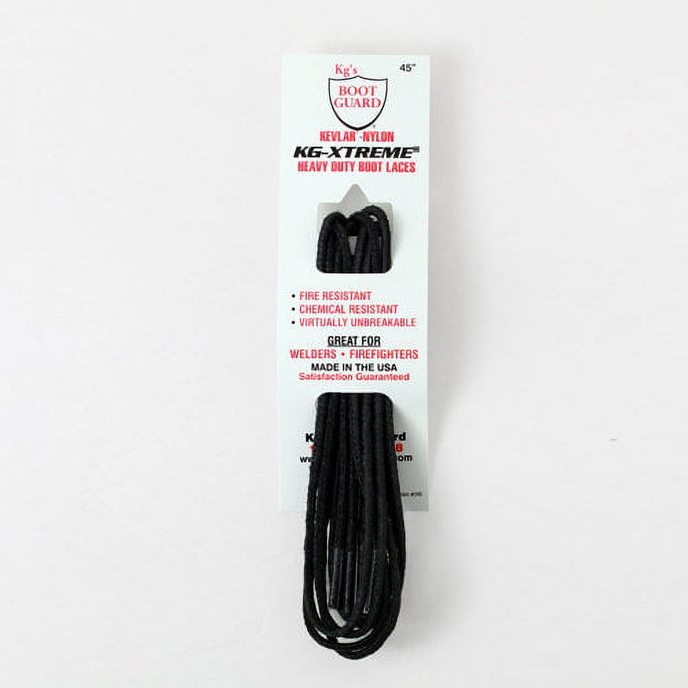 Shoe Laces,54" L,Kevlar(R),Bl,PR KG'S BOOT GUARD 254 - Walmart.com