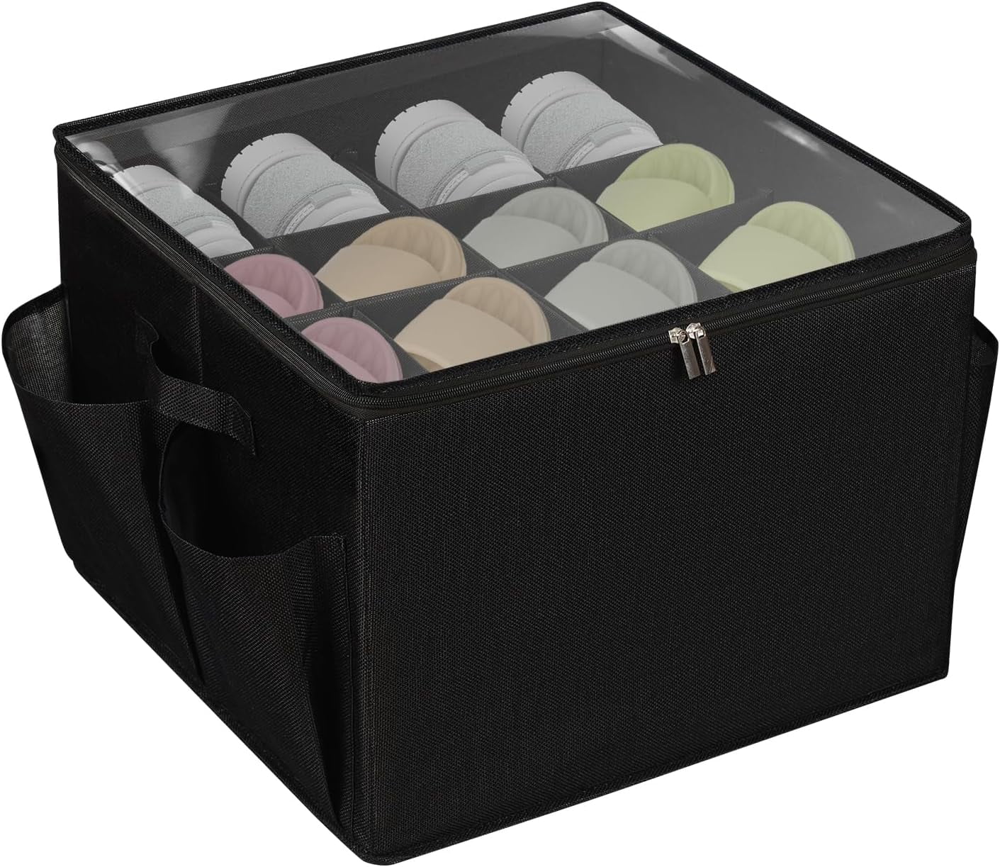 Shoe Organizer for Closet, Fits 16 Pairs, Large Shoe Box Storage ...