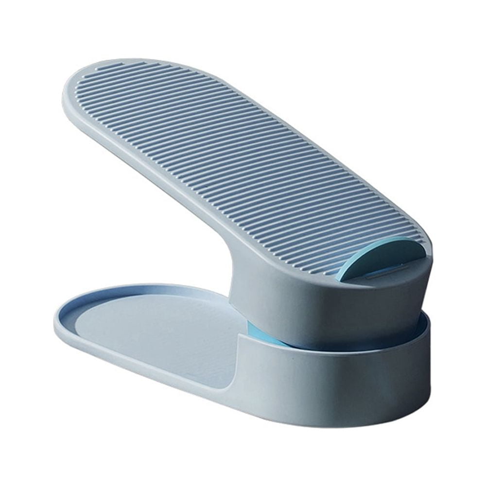 Shoe Organizer Double Layer Rack Vertical Storage Standing Space Saving ...