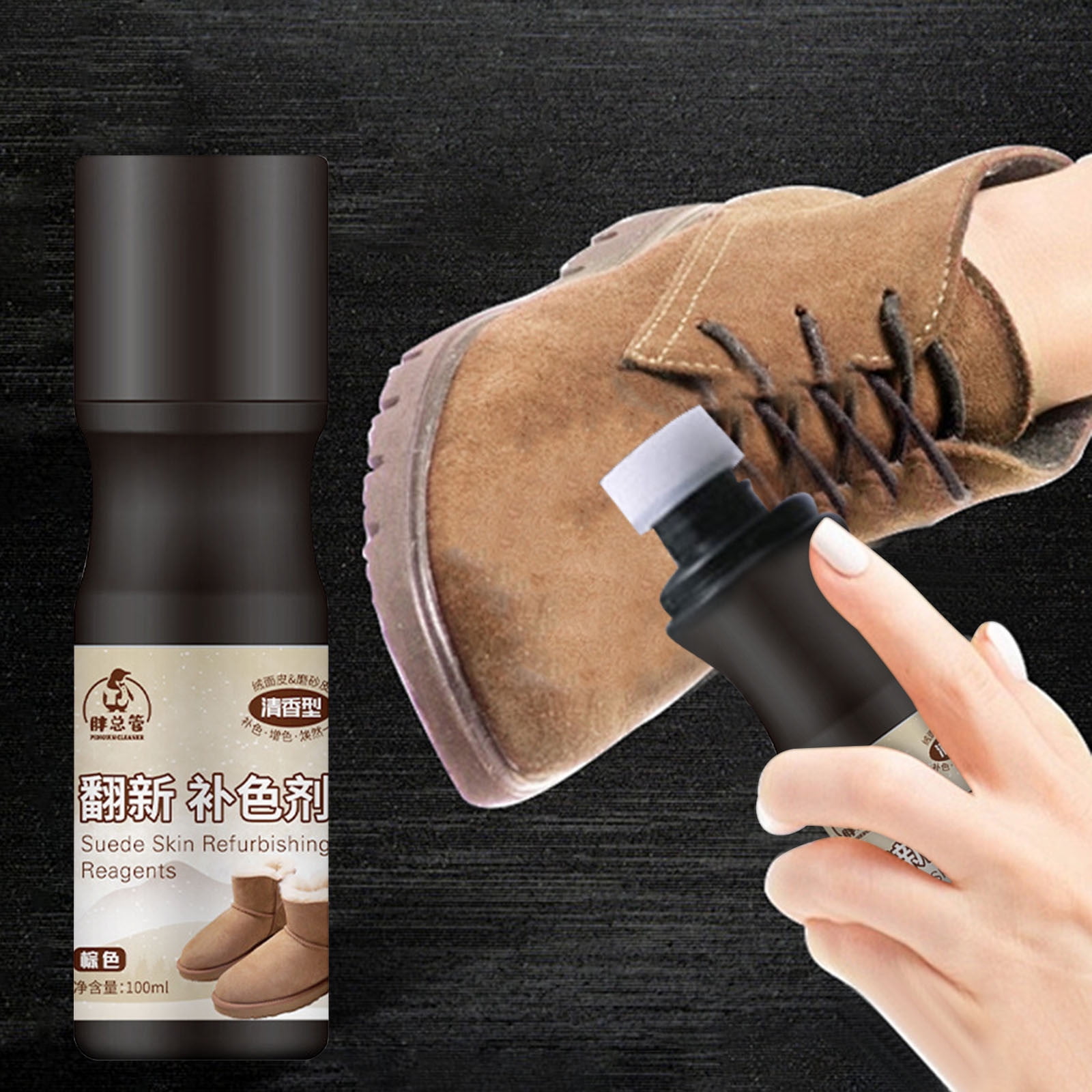 Shoe Polish Suede Renovator Spray, Shoe Dye Suede Color Restorer ...