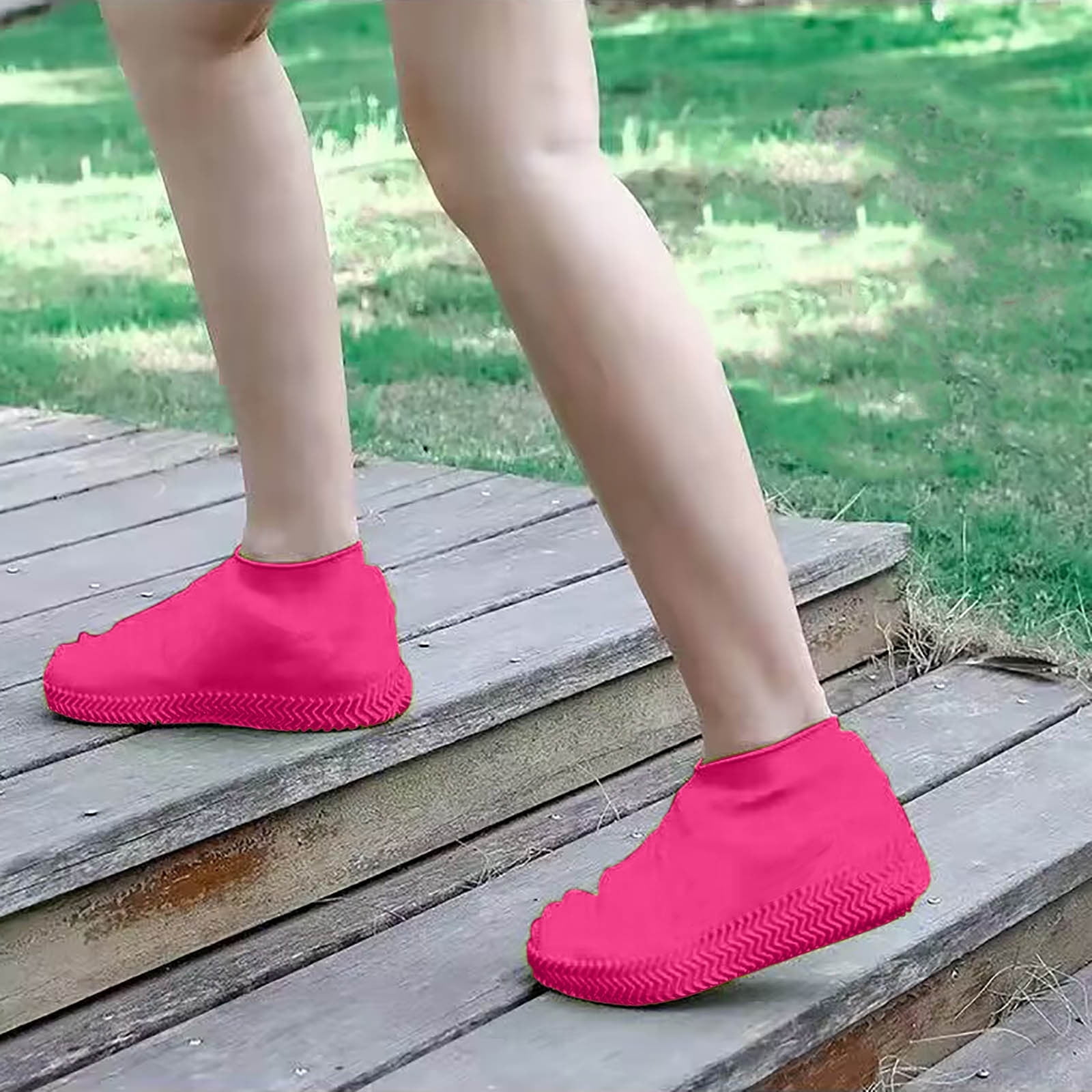 Shoe Protector, Reusable Rain Gear Boots, Snow Shoe Covers, Waterproof ...