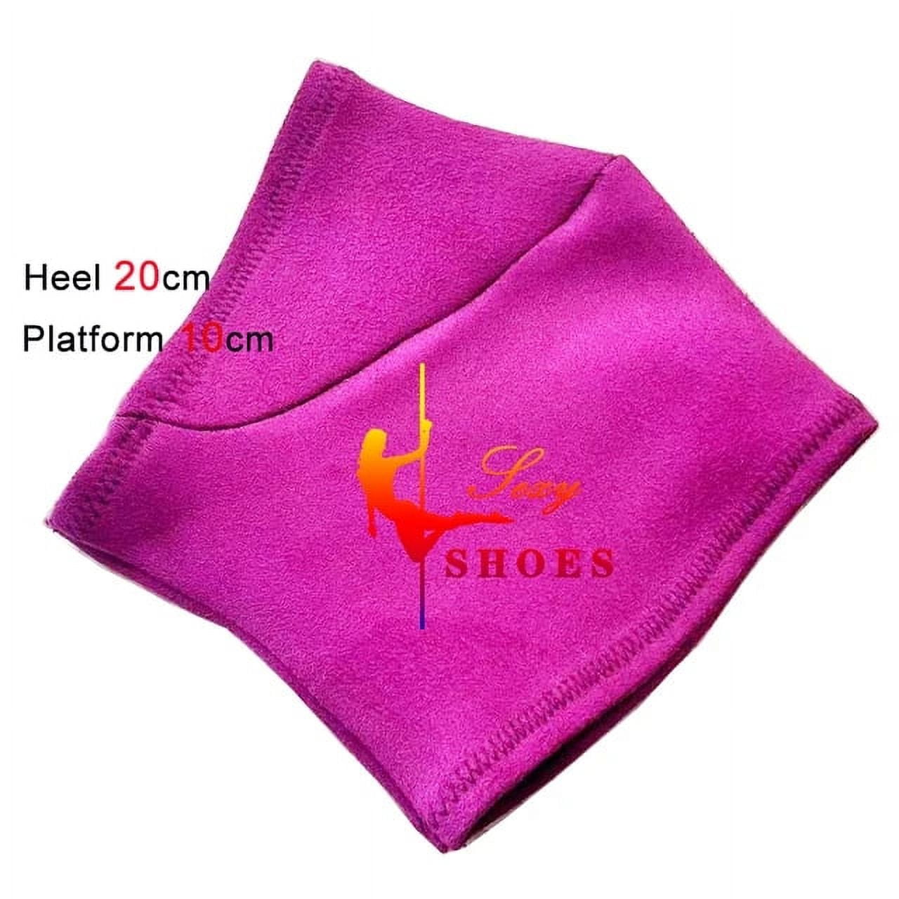 Shoe Protectors 20cm Platform Boots Durable Suede Protector High Heels ...