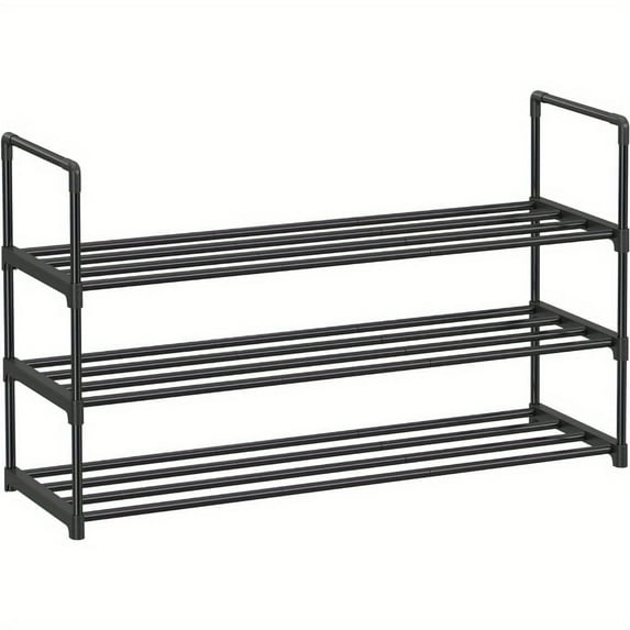 Shoe Rack, 3-layer Shoe Rack, Metal Shoe Rack, Easy To Assemble, Space ...
