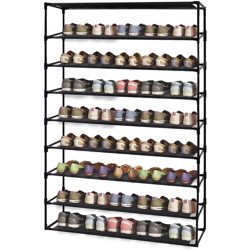 Shoe Rack, 9 Tier Boot Rack Storage for Closet Entryway, Large Shoe ...