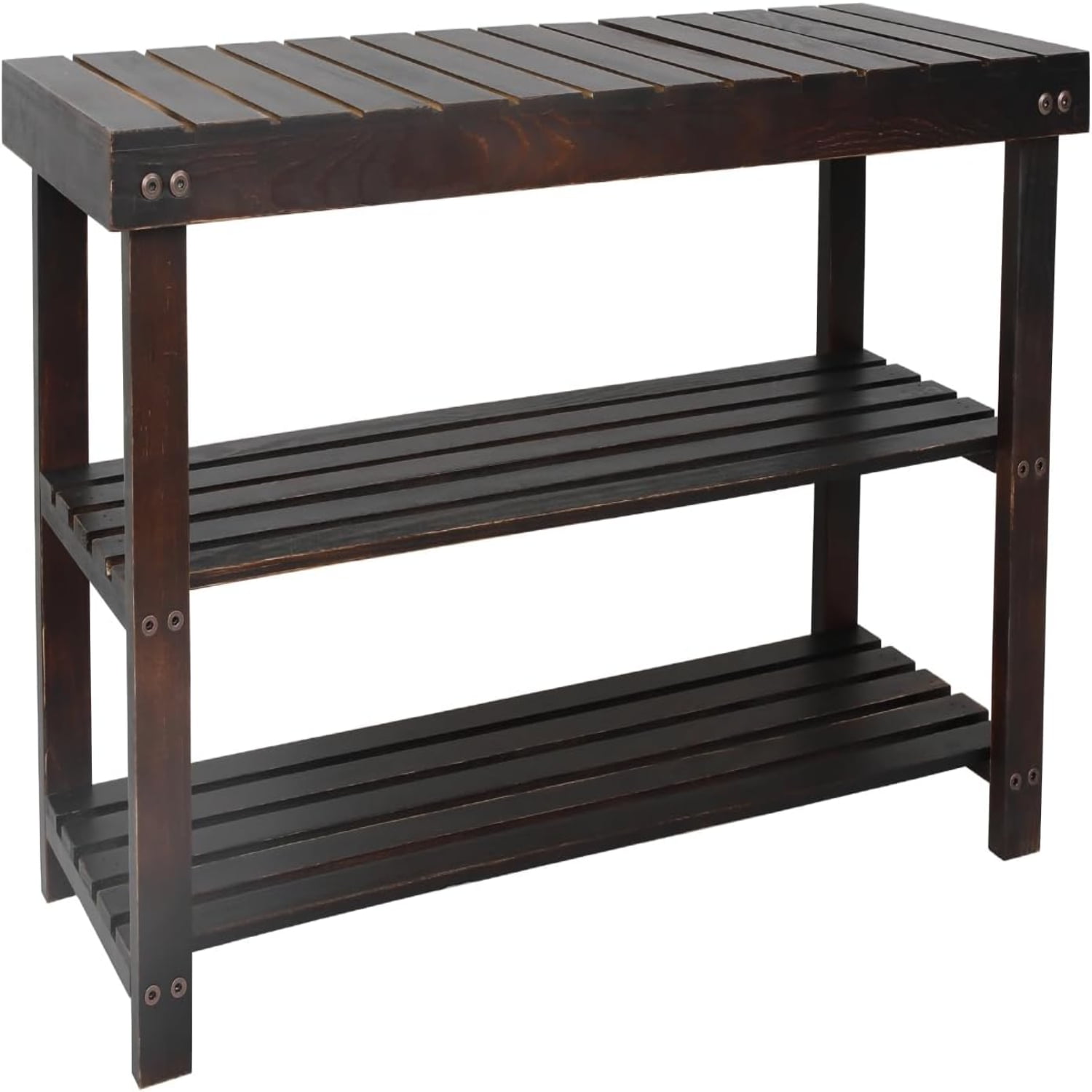 Shoe Rack Bench 3 Tier Shoes Bench，Shoe Rack for Entryway Shoe Bench ...