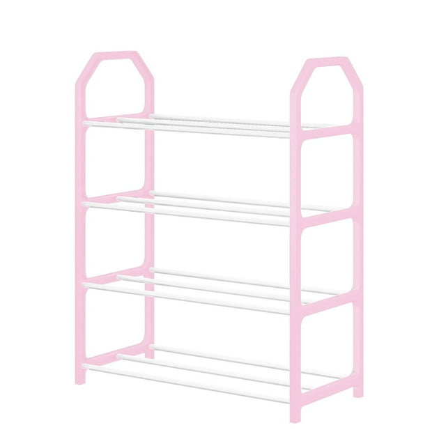Shoe Rack for Closet TASTAN 4-Tier Shoe Rack - Space-Saving Stackable ...