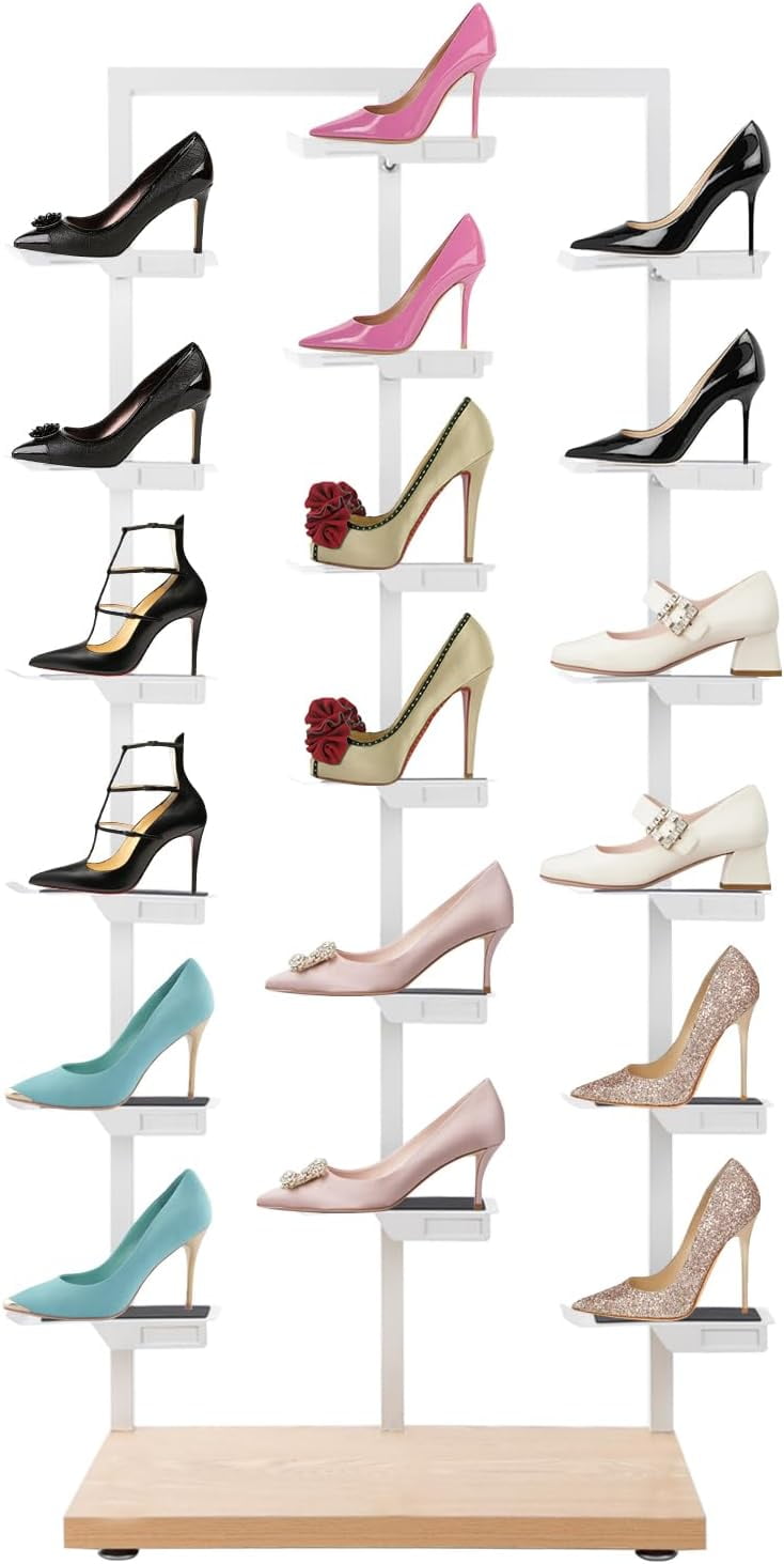 Shoe Rack, Commercial Shoe Rack Display Rack Shoe Organizer Stand Free ...